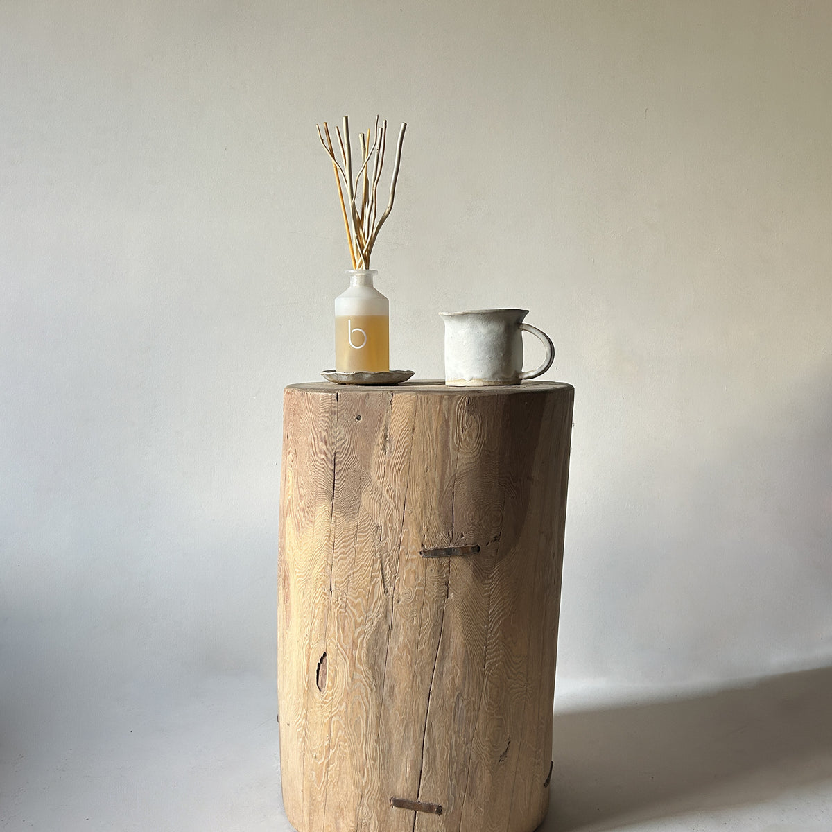 Salvaged Tree Trunk Side Tables – Salt Home