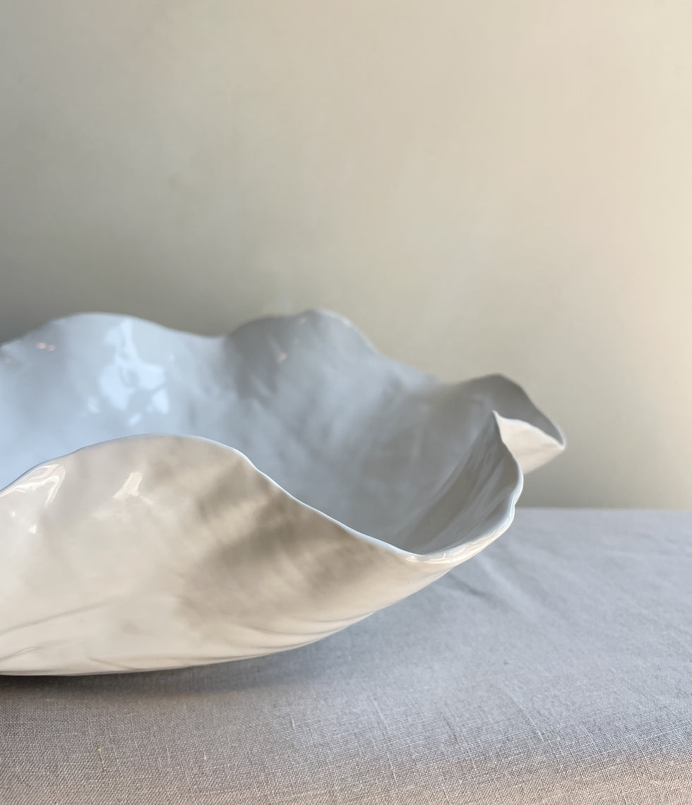 Large Waved Bowl – Salt Home